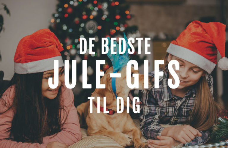 Her er de bedste jule-GIFs til dig i december - glædelig jul!